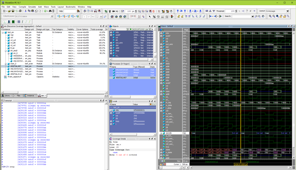 ModelSim tracking testing | EDMD Solutions